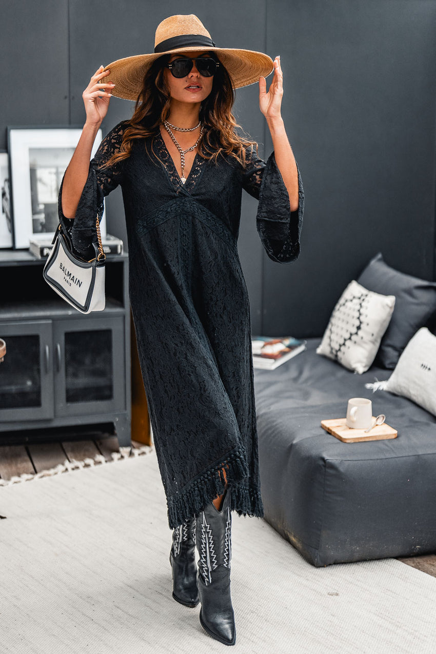 VESTIDO HEZZIE NEGRO – Grungemama