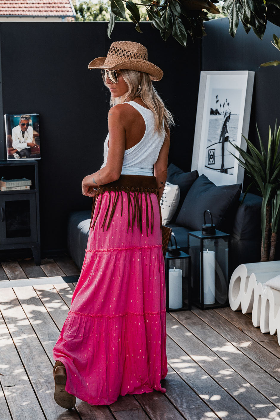 Falda gitana rosa – Grungemama
