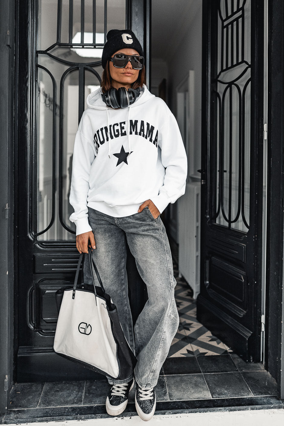 SWEAT ICONIC BLANC – Grungemama